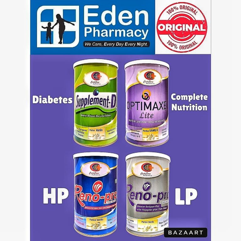 Criticare Supplement-D Diabetes / Optimaxe Lite Complete Nutrition ...
