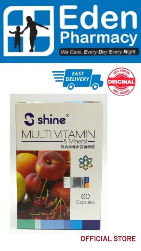 Shine Multivitamin & Mineral, Shine Multi Vitamin & Mineral ( 1 X 60's ...