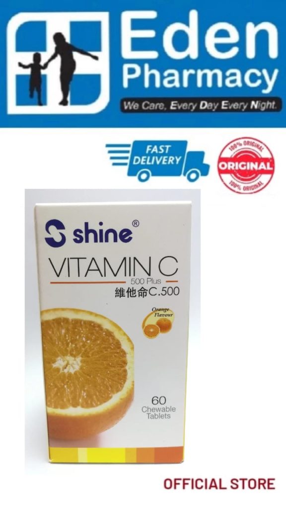 Shine Vitamin C 500 Plus ( 1 X 60's ) | Eden Pharmacy