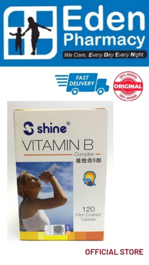 Shine Vitamin B Complex ( 1 X 120's ) | Eden Pharmacy